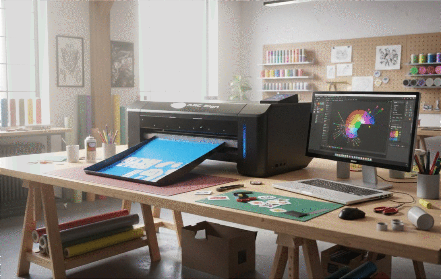 Auto Feeding Cutting Plotter - Ambition Gifts